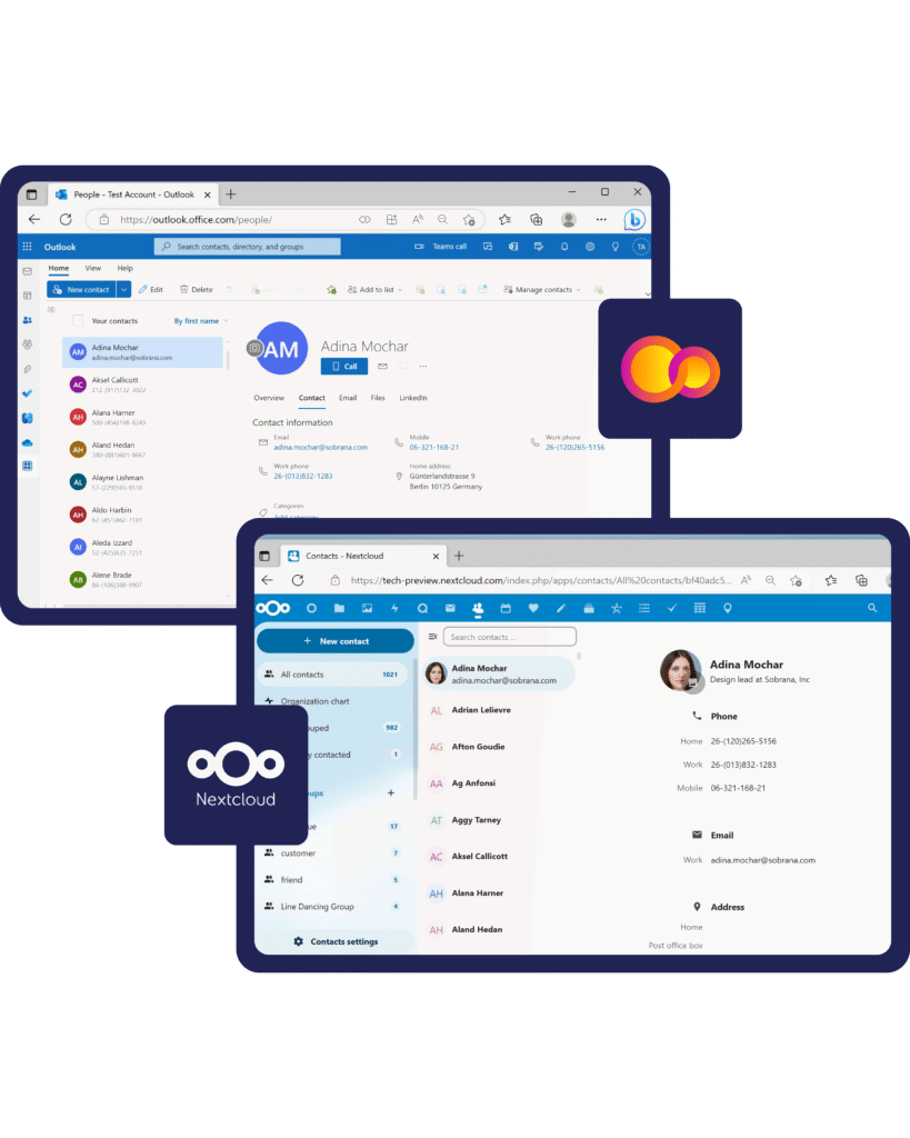 Nextcloud Exchange Connector - Sendent